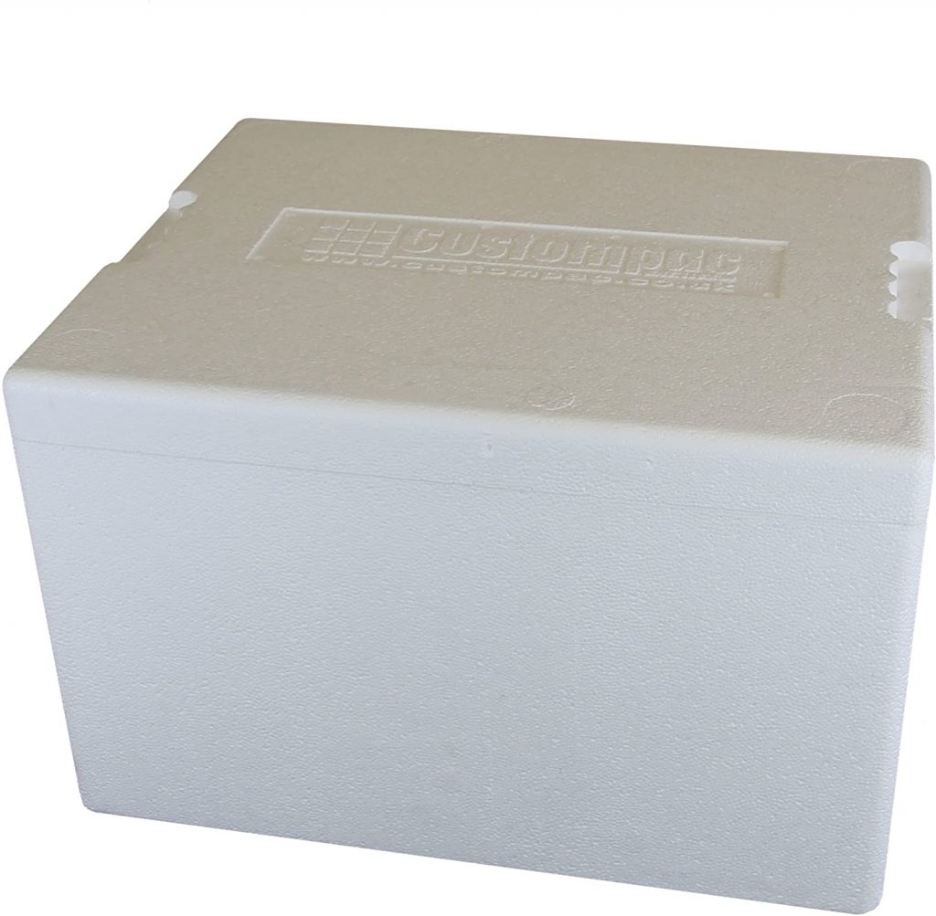 Single Wall Polystyrene Box – Dry Ice Express