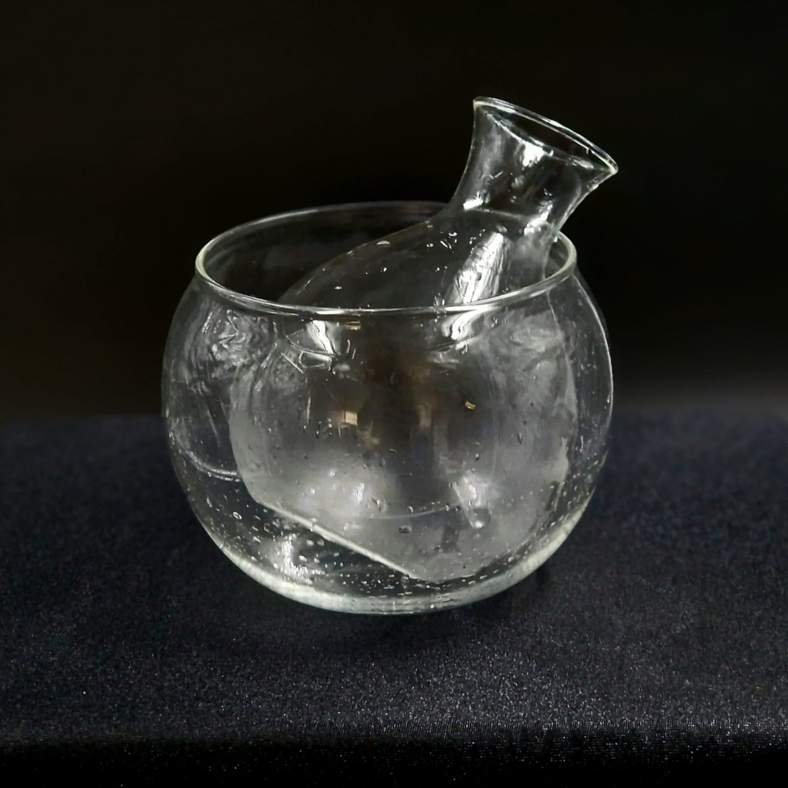 Two Piece Beverage Glass – Dry Ice Express